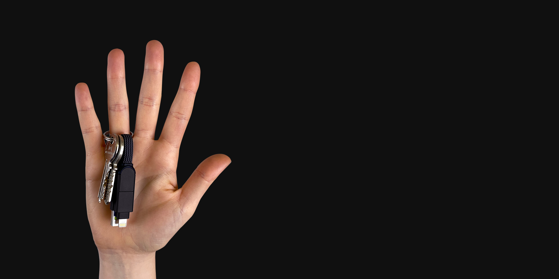 Rolling Square inCharge® X | Keyring multi charging cable | 6 different ...