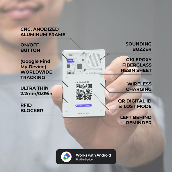 Rolling Square AirCard™ Pro | Card-sized Bluetooth tracker | Android ...